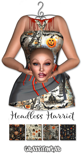 Second Life Marketplace - Graffitiwear Group 2 Headless Harriet